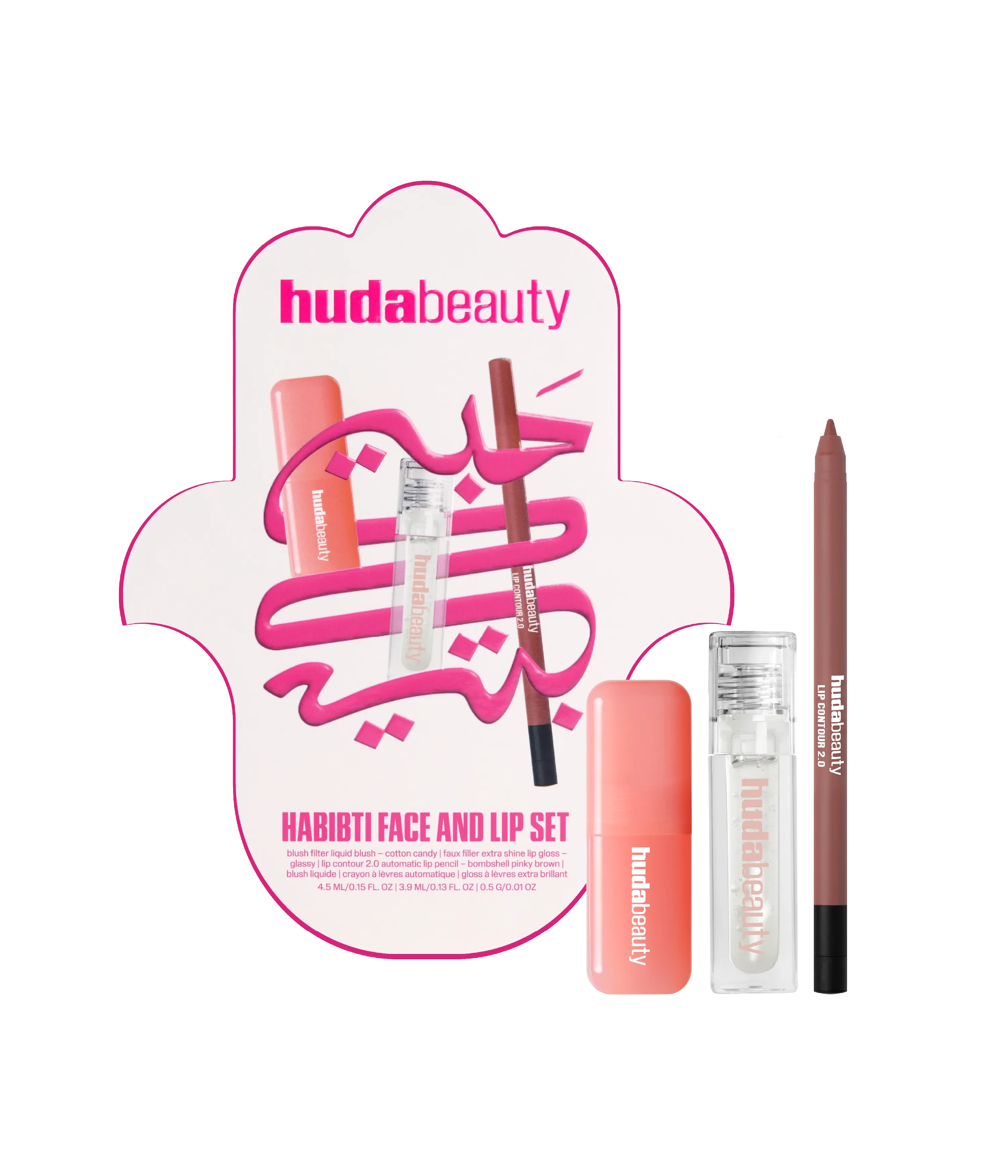 Habibti Face and Lip Set – Huda Beauty