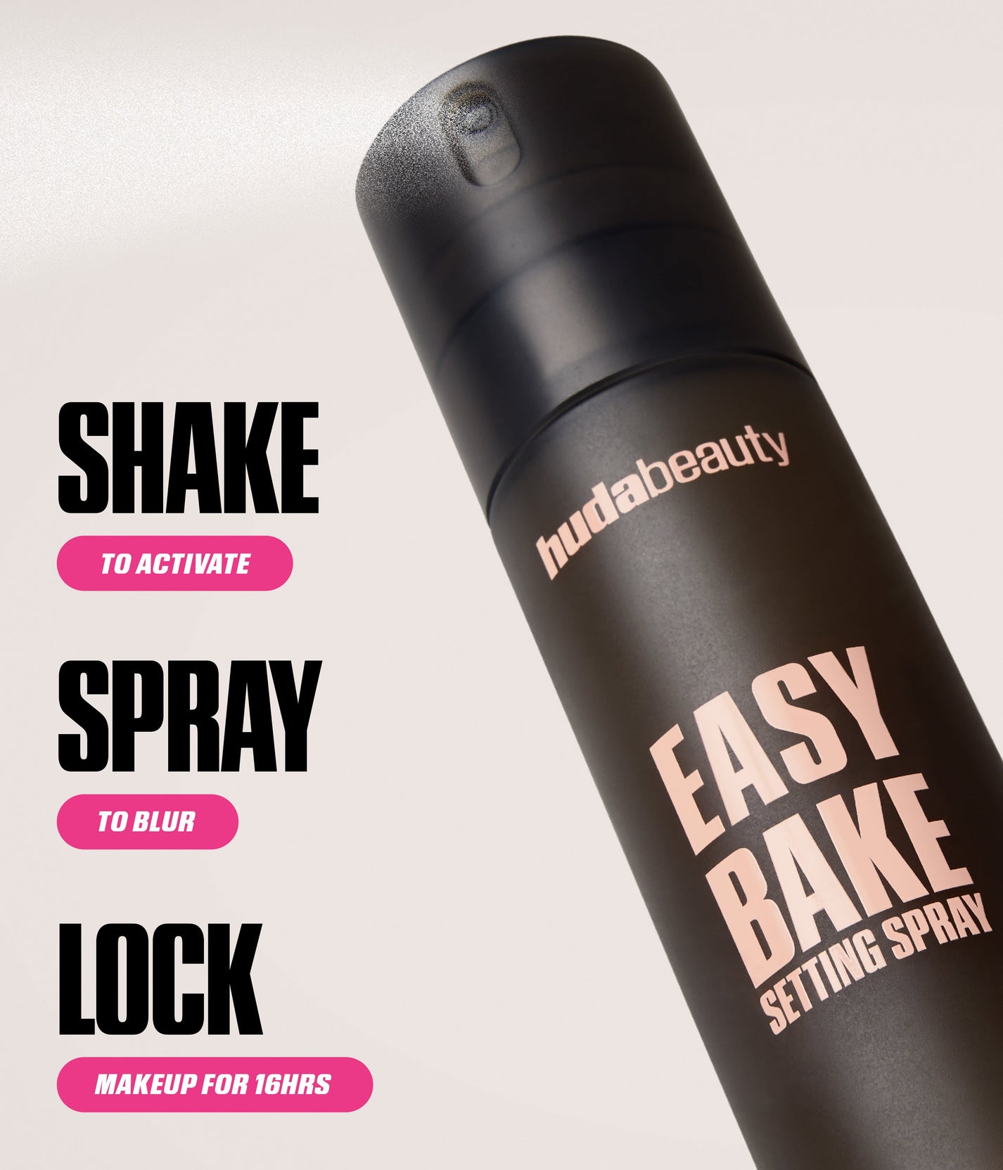 Easy Bake Setting Spray with 16-Hour Wear – Huda Beauty